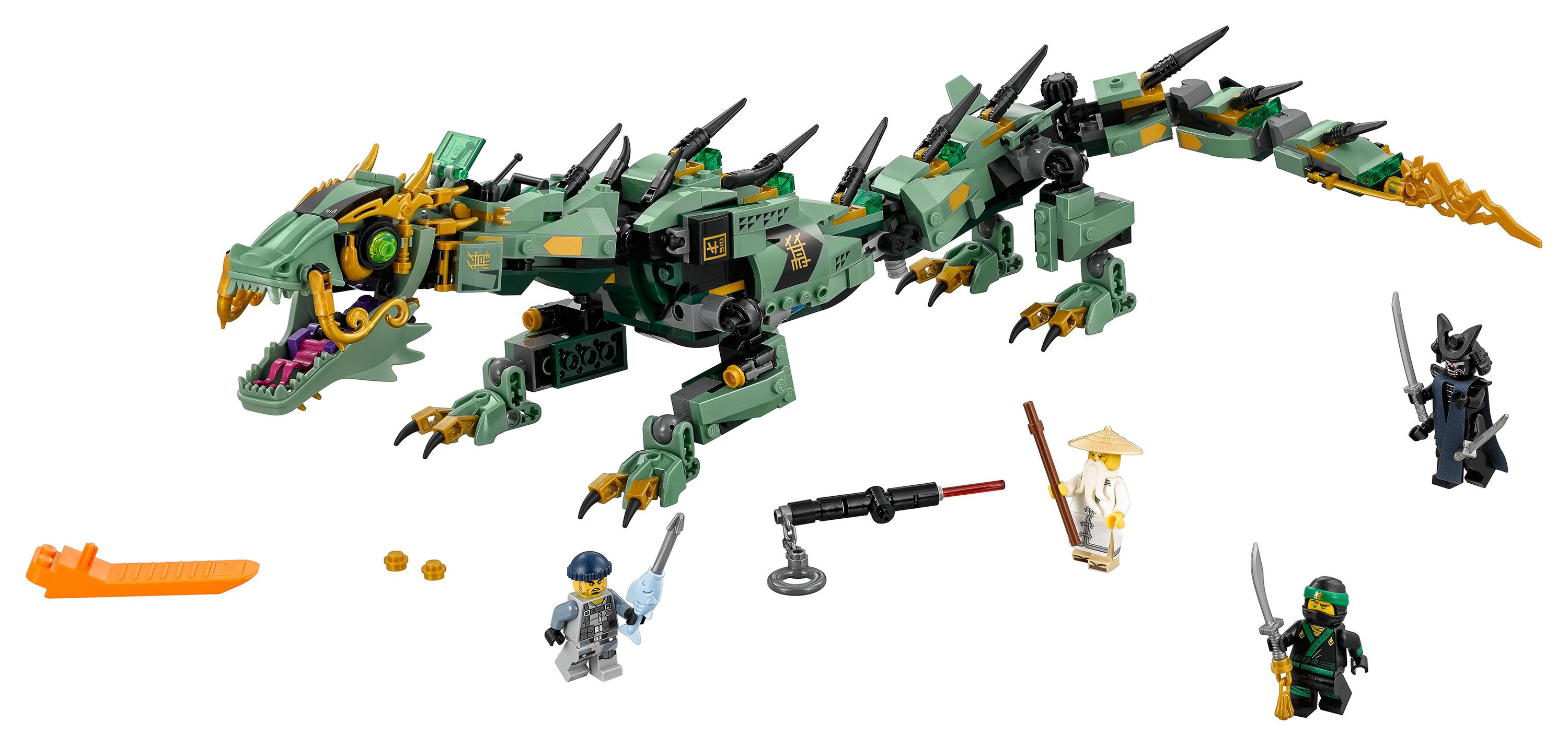 LEGO- Ninjago Drago Mech Ninja, Verde, Colore, 70612: LEGO: Amazon.it ...