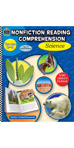 Amazon.com: Nonfiction Reading Comprehension: Science, Grades 1-2 ...