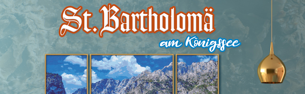 Schipper 609260841 Malen nach Zahlen - St. Bartholomä am Königssee - Bilder malen für Erwachsene ...