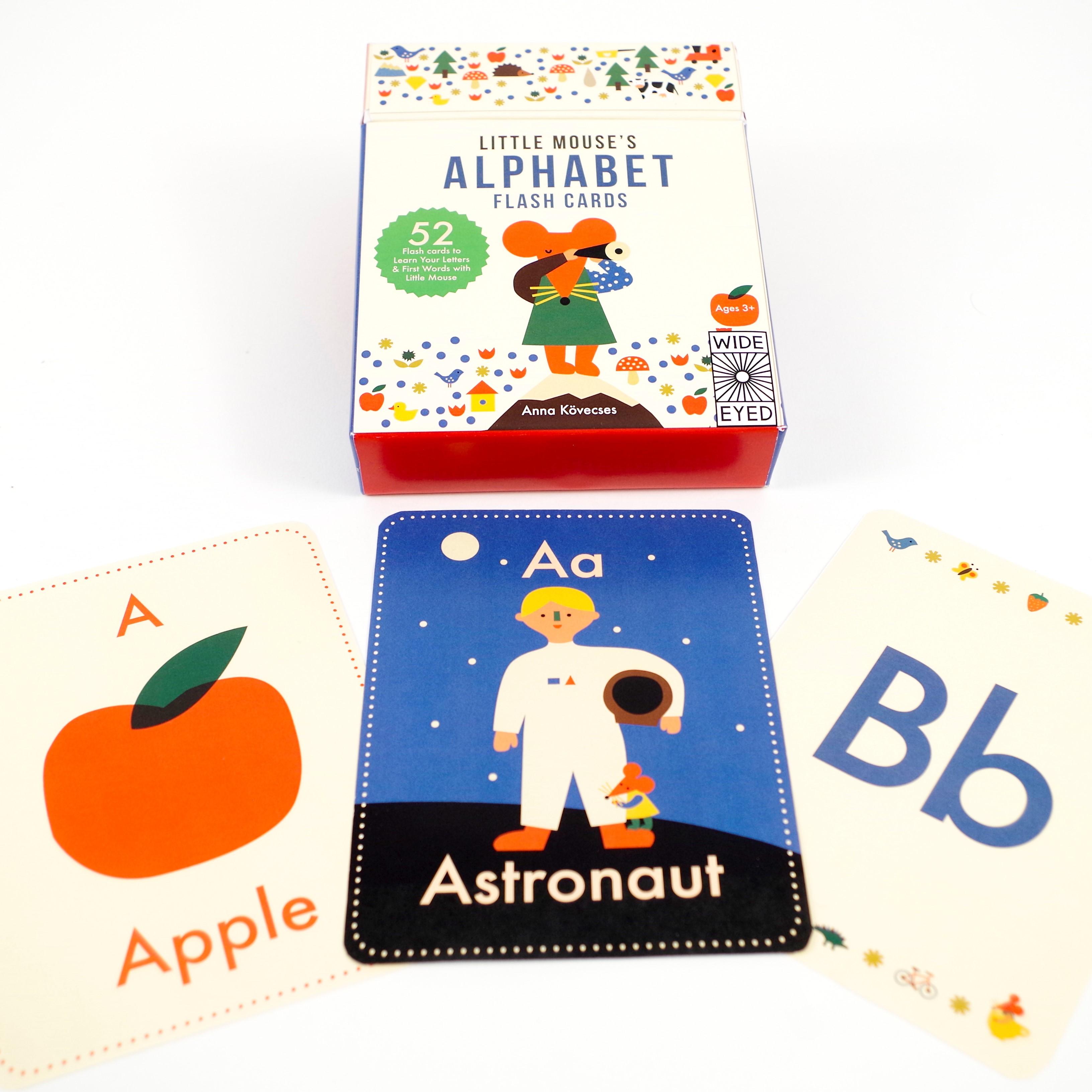 Little Mouse's Alphabet Flash Cards: 52 Flash Cards to Learn Your ...