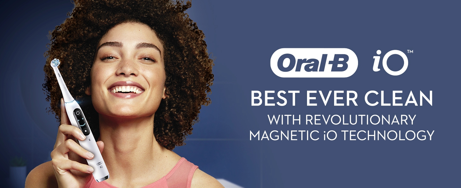 Oral-B iO9 Electric Toothbrushes For Adults, Oral B Electric Toothbrushes, App Connected Handle ...