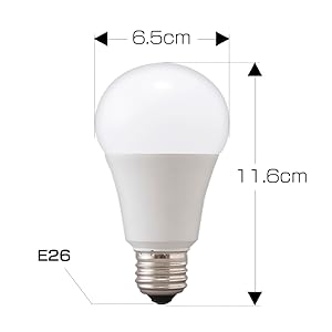 Amazon | 【節電対策】 アイリスオーヤマ(IRIS OHYAMA) LED高演色電球 E26 60形相当 昼白色 LDA10N-G-6T5HR | アイリスオーヤマ(IRIS ...