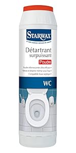 STARWAX Détartrant Surpuissant en Gel pour WC - 750 ml - Idéal pour détartrer les WC - Usage ...