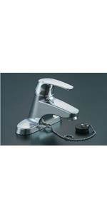 Amazon | LIXIL(リクシル) INAX 洗面器・手洗器 台付 シングルレバー混合水栓 一般水栓 ポップアップ式 LF-B350S | 洗面水栓