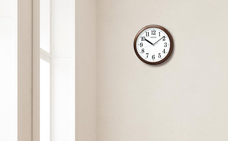 納期約2週間 セイコークロック KX256B 電波掛時計 茶メタリjック 【SALE／88%OFF】