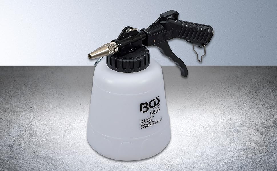 BGS Druckluft-Sodastrahlpistole - 1 l : Amazon.de: Baumarkt