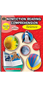 Amazon.com: Nonfiction Reading Comprehension: Science, Grade 3: Science ...