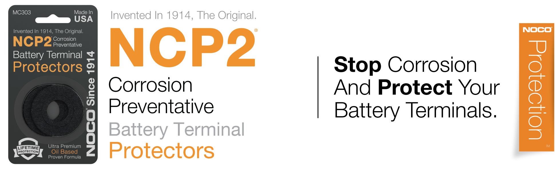 NOCO MC303S Anti-Corrosion Battery Terminal Protector for Top and Side ...