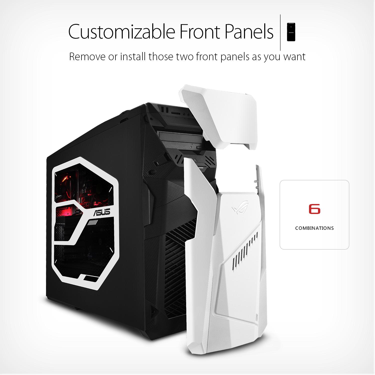 Amazon.com: ASUS ROG STRIX GD30 Gaming Desktop, NV GeForce GTX 1060 6GB ...