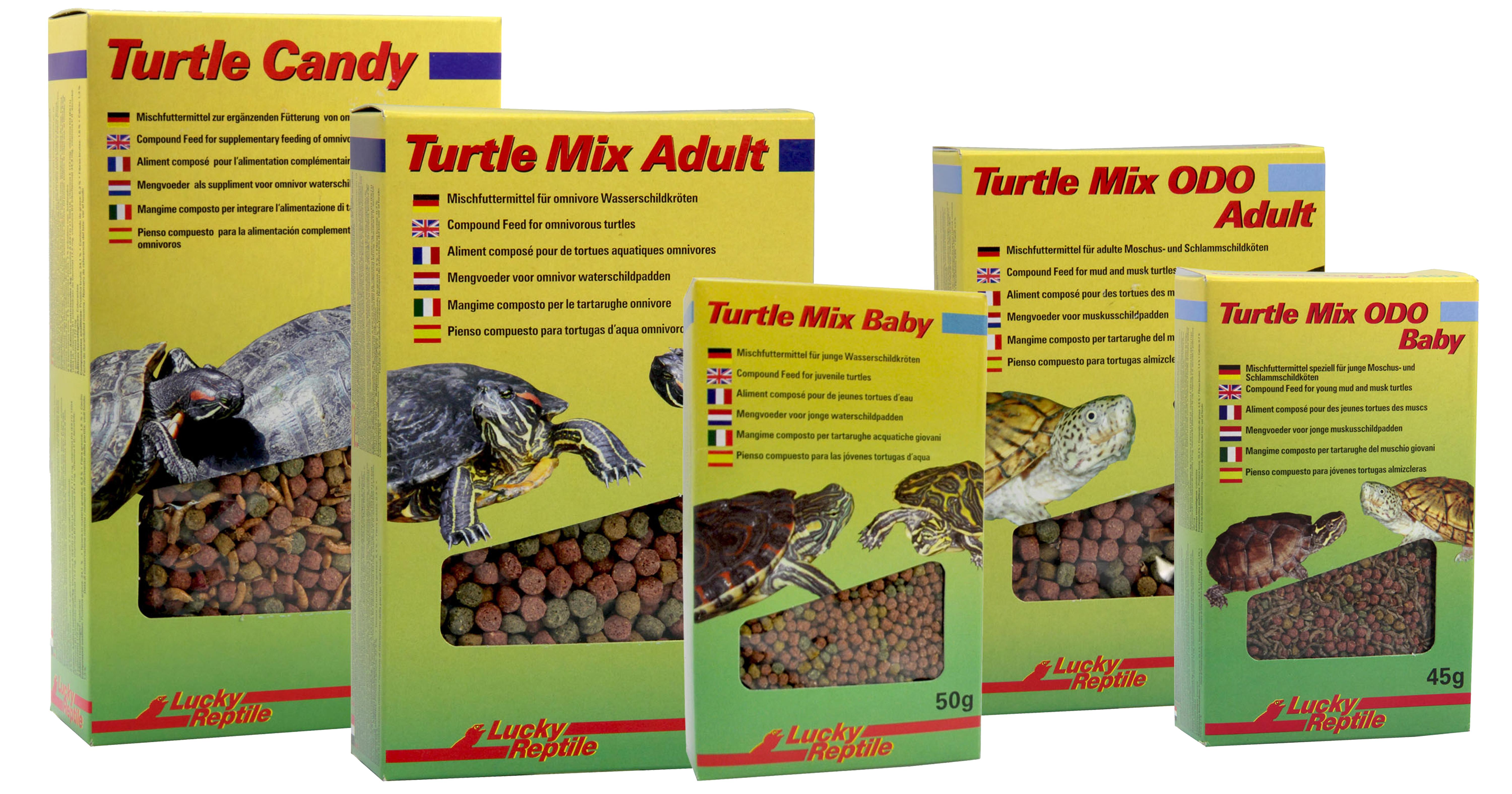 Lucky Reptile Turtle Mix Adult 600g, Pelletfutter für ...