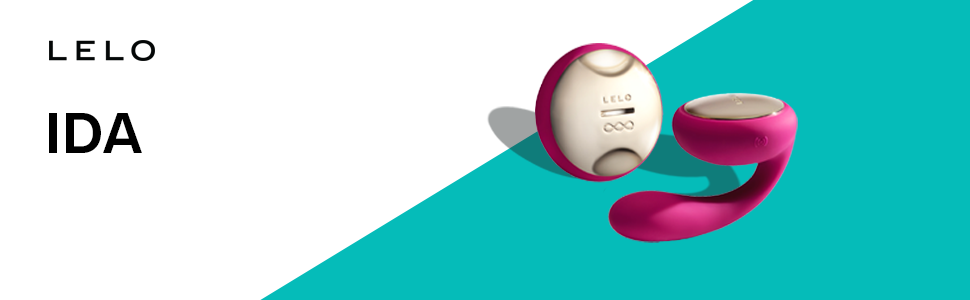 LELO IDA Vibratore per la coppia, Deep Rose - Oggetto erotico per la coppia che ruota e vibra ...