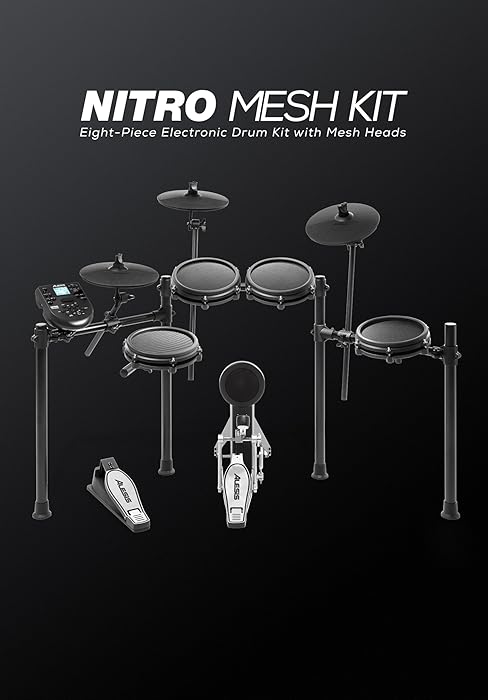 Alesis Drums Turbo Mesh Kit – Seven Piece Mesh Electric: Amazon.co.uk: Electronics
