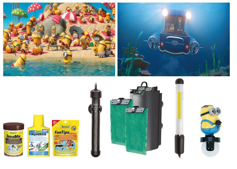 Tetra Minions Starter Line LED-Aquarium von Ich einfach unverbesserlich ...