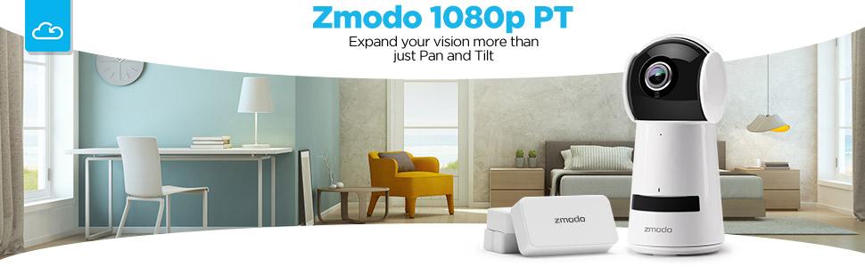 Amazon.com : Zmodo 1080p HD Pan/Tilt/Zoom Wireless IP Security Camera ...