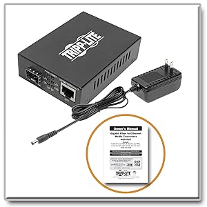 Amazon.com: Tripp Lite Cusotomizable SFP Fiber Media Converter, Fiber to Ethernet Converter ...