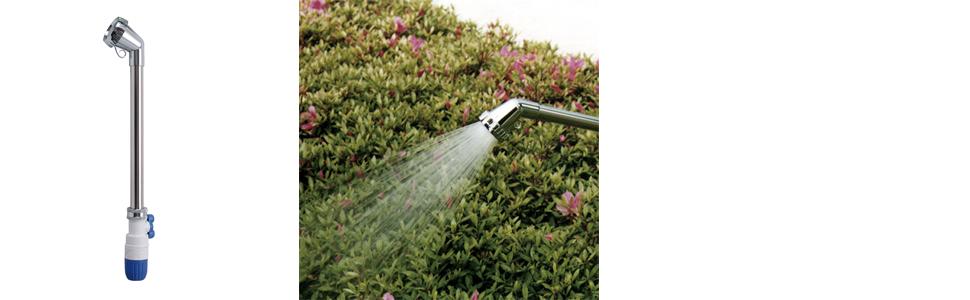 Amazon | タカギ(takagi) 散水ノズル メタルシャワーSRコック付 普通ホース ロングノズル G252 【安心の2年間保証】 | 散水ノズル