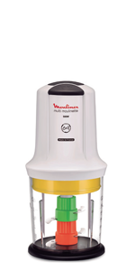 Moulinex AT723110 6-in-1 Multi Moulinette, 500 W, 0.5 Liter, plastic, 2 ...