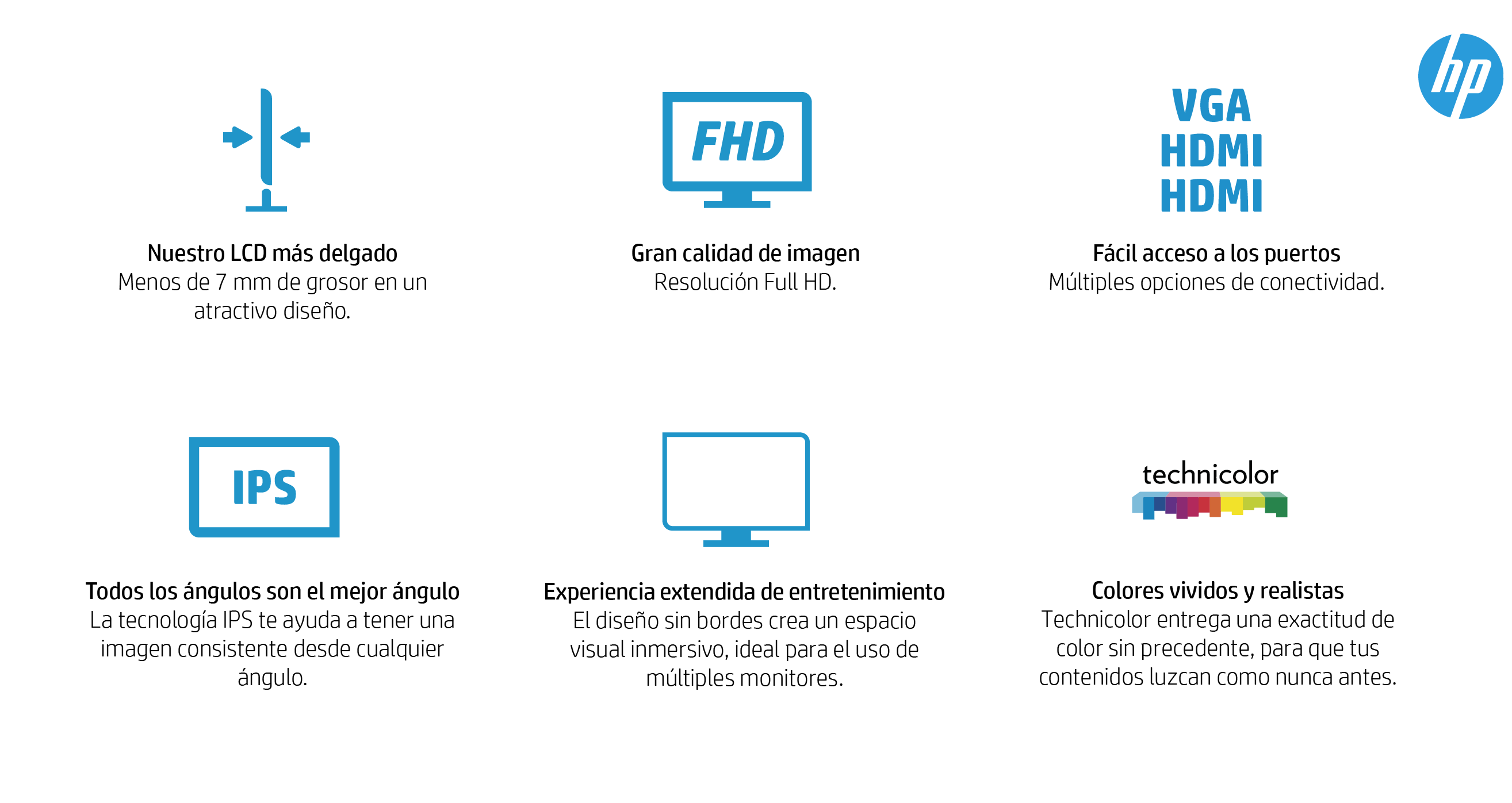 HP 23er T3M76AA Monitor de 23", Full HD (1920 x 1080): Amazon.com.mx ...