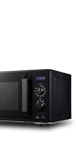 TOSHIBA Four à Micro-ondes 900 W 23 L, Grill 1050 W, Fonction d'Économie d'Énergie, 8 Menus ...