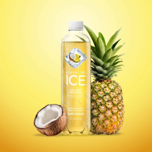 Amazon.com : Sparkling Ice, Coconut Pineapple Sparkling Water, Zero Sugar Flavored Water, with ...