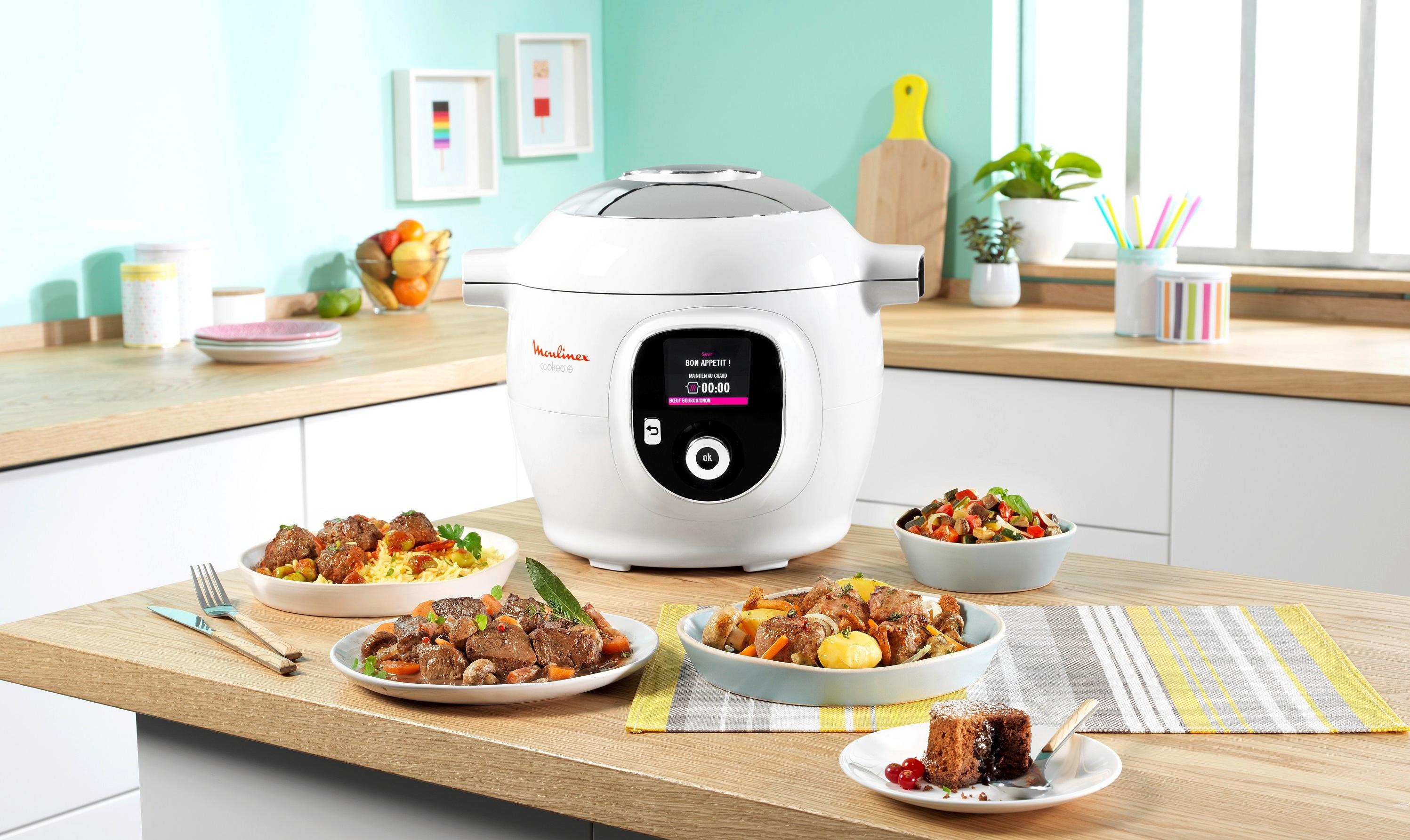 Moulinex Cookeo+ Multicooker Intelligente con 100 Ricette della Cucina ...