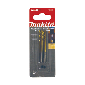 Makita P-50289 6 4-Way Driver Pilot Drill - Multi-Colour : Amazon.co.uk: DIY & Tools