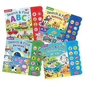 Search & Find: ABC Sound Book-With 10 Fun-to-Press Buttons, a Perfect ...