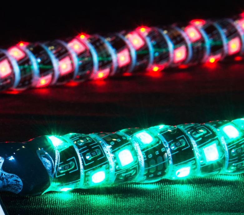 Amazon.com: 5150 Whips High Powered LED Color Changing Whip with ...