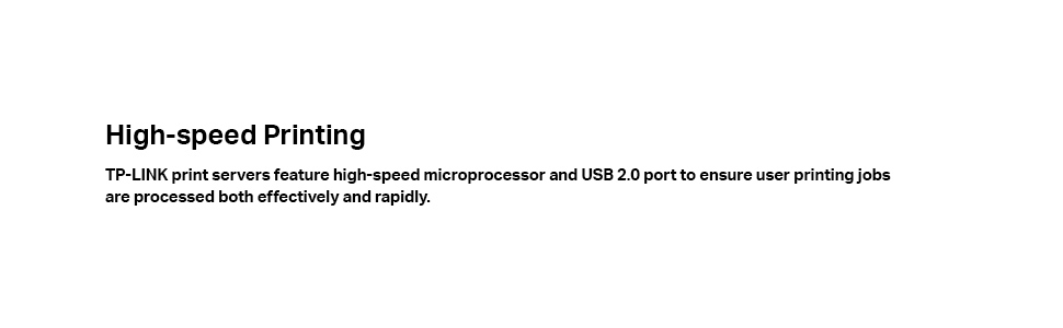 TP-LINK TL-PS110U Single USB2.0 Port Fast Ethernet Print Server ...