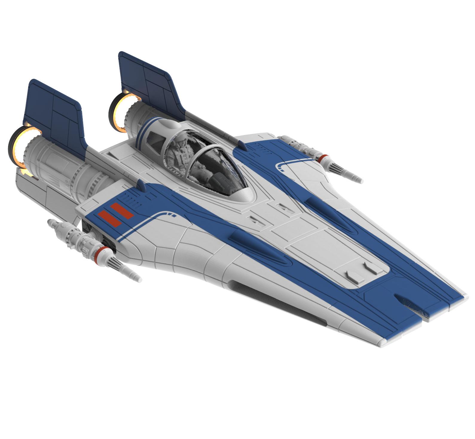 Revell - 06762 - Star Wars - Les derniers Jedi - Resistance A Wing ...