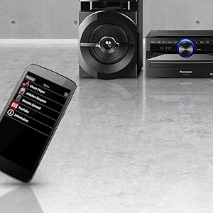 Panasonic SC-UX100 CD & USB Wireless Bluetooth 300W Mini Hi-Fi System ...