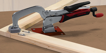 Milescraft 4006 3in Bench Clamp – Heavy Duty Hold Down Clamps with Non ...