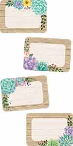 Amazon.com: Teacher Created Resources Rustic Bloom Classroom Kit (32404 ...