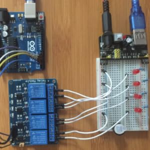 Robotbanao Optocoupler 4 Channel 5V Relay Module Control for Arduino DSP AVR PIC Arm : Amazon.in ...