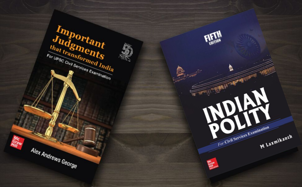 Buy UPSC Preparation Combo - Indian Polity + Important Judgments that Transformed India (Set of ...