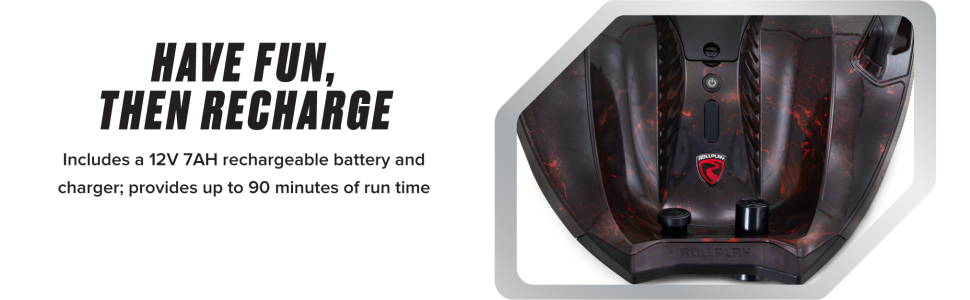 Amazon.com: Rollplay 12V Nighthawk Electric Ride-On Toy for Ages 6 & Up ...