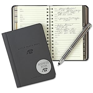 Little Black Book of Addresses : Peter Pauper Press: Amazon.com.au: Books