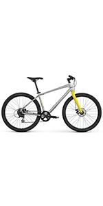 Amazon.com : RALEIGH Redux 1 Urban Assault Bike, 21" /XL Frame, Pewter, 21" / X-Large : Sports ...