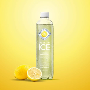 Amazon.com : Sparkling Ice, Classic Lemonade Sparkling Water, Zero Sugar Flavored Water, with ...