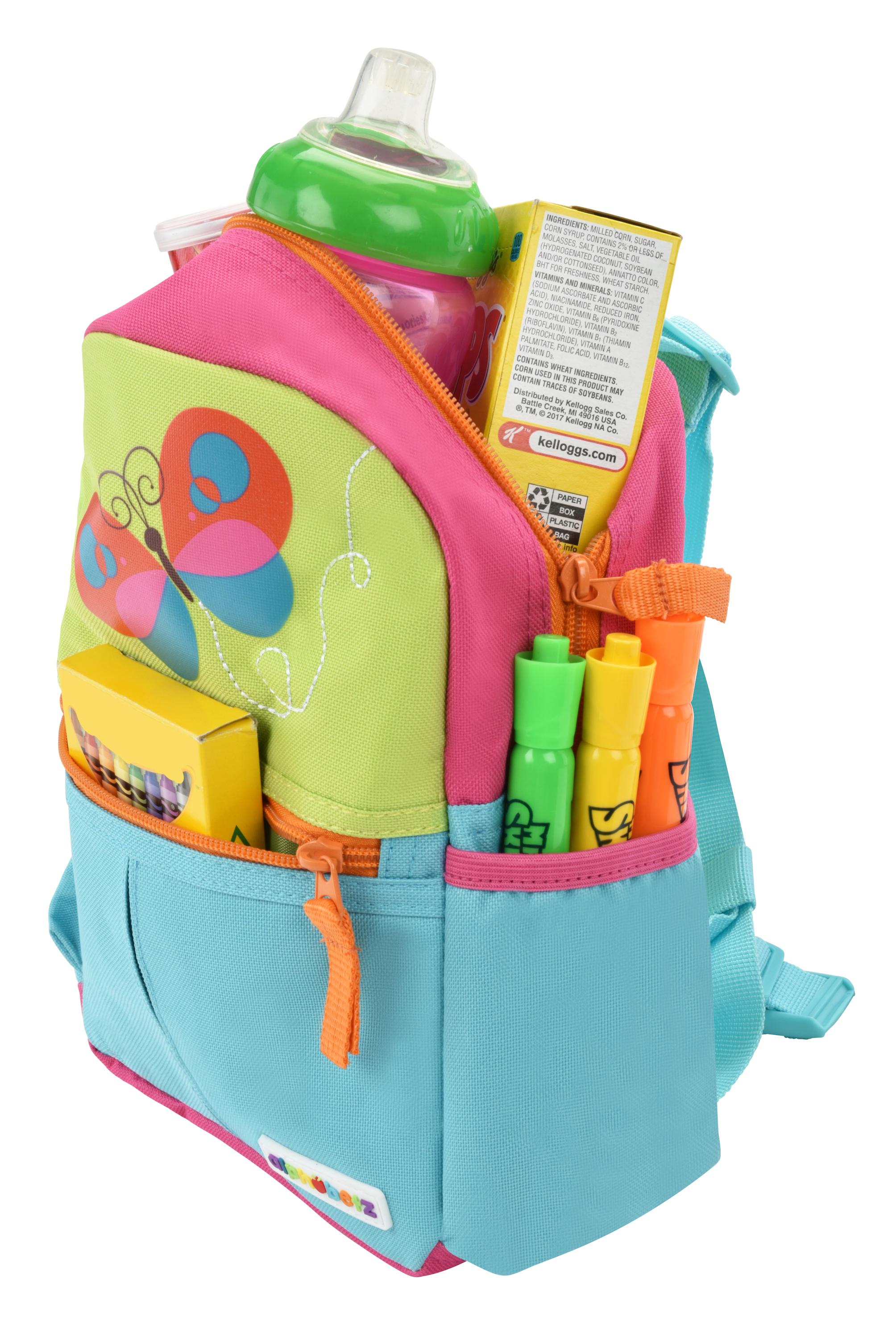 Amazon.com : Alphabetz Butterfly Toddler Backpack with Leash, Safety ...
