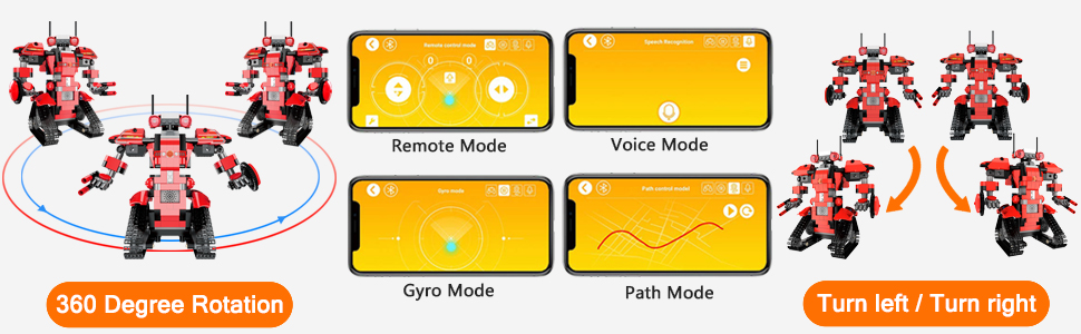 Amazon.com: anysun STEM Robot Building Kit, Remote and APP Controlled Educational Robots Science ...