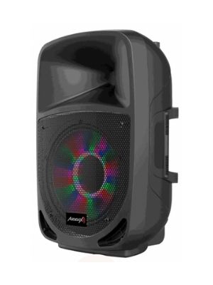 Audibax Party 215 - Lot de 2 Haut-parleurs Actifs et Passifs de 15" - Puissance 500W - Enceinte ...