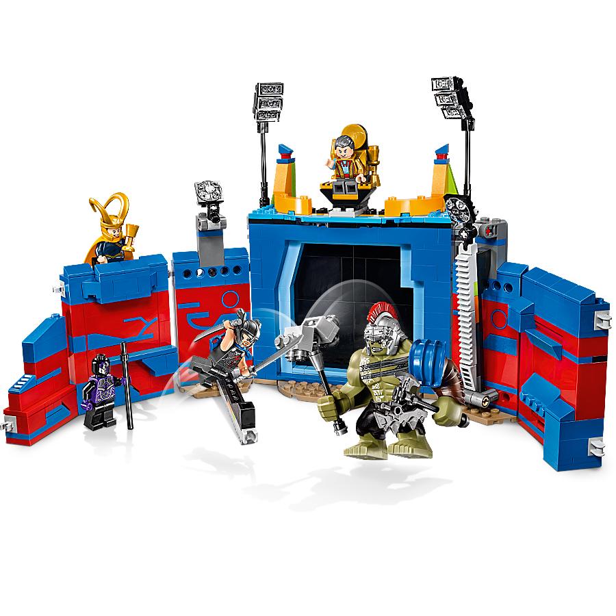 Amazon.com: LEGO Super Heroes Thor Vs. Hulk: Arena Clash 76088 Building ...