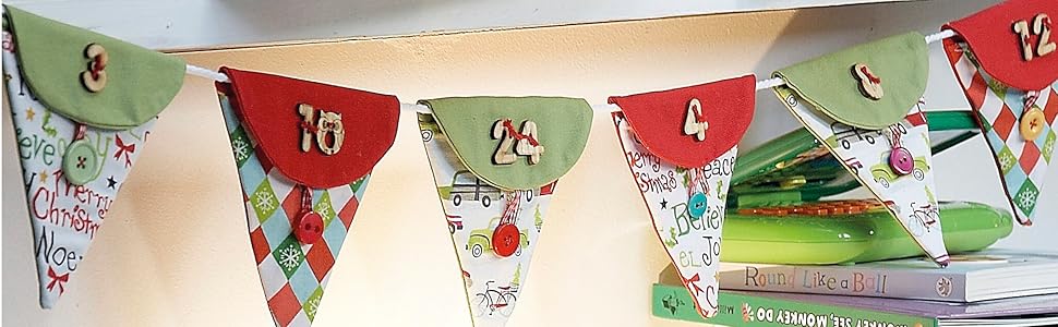 Sew Advent Calendars: Count down to Christmas with 20 stylish designs ...