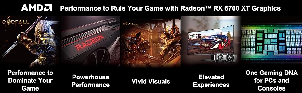 Amazon.com: PowerColor Fighter AMD Radeon RX 6700 XT Gaming Graphics ...
