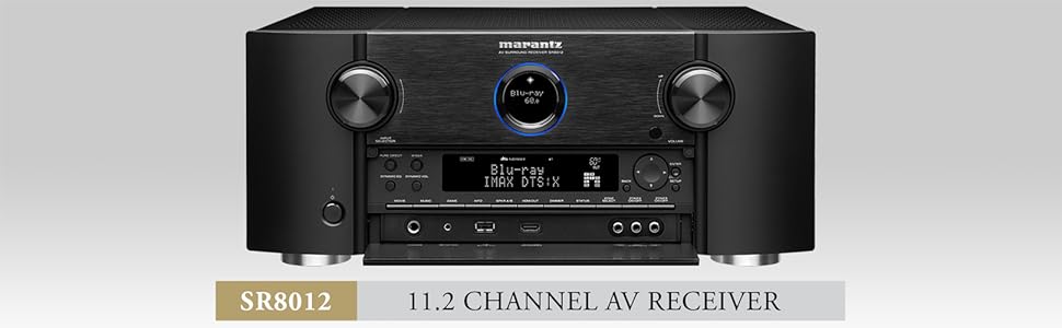 Amazon.com: Marantz AV Receiver SR8012 - First-Ever High Performance 11.2 Channel, Auro 3D, IMAX ...