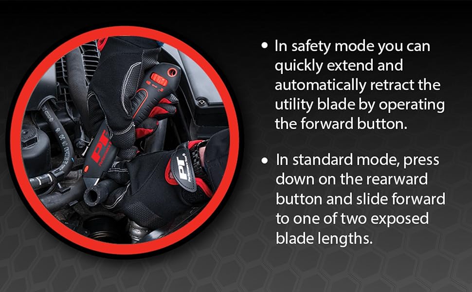 Amazon.com: Performance Tool W689 BX5 Dual Safety Utility Knife - Durable and Ergonomic Design ...