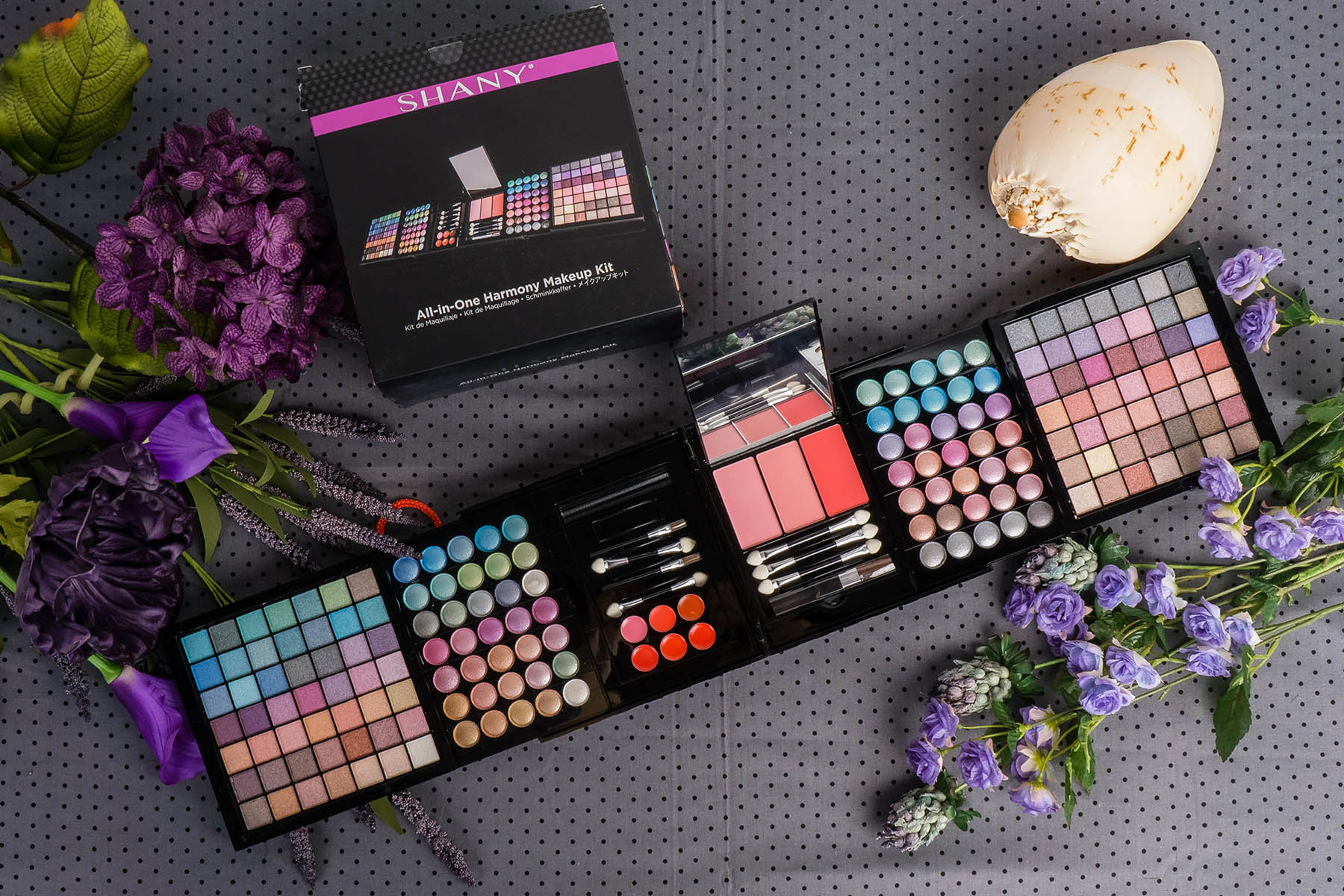 Kit De Maquillaje Makeup Profesional Completo Sombras Brillo Rubor ...