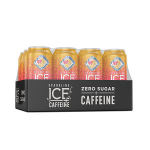 Amazon.com: Sparkling Ice +Caffeine Watermelon Lemonade Sparkling Water, Zero Sugar, with ...