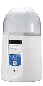 Amazon | アイリスオーヤマ ヨーグルトメーカー 甘酒メーカー 飲むヨーグルトモード レシピブック付き メーカー保証付き 温度調節機能 付き IYM-013 | アイリスオーヤマ ...